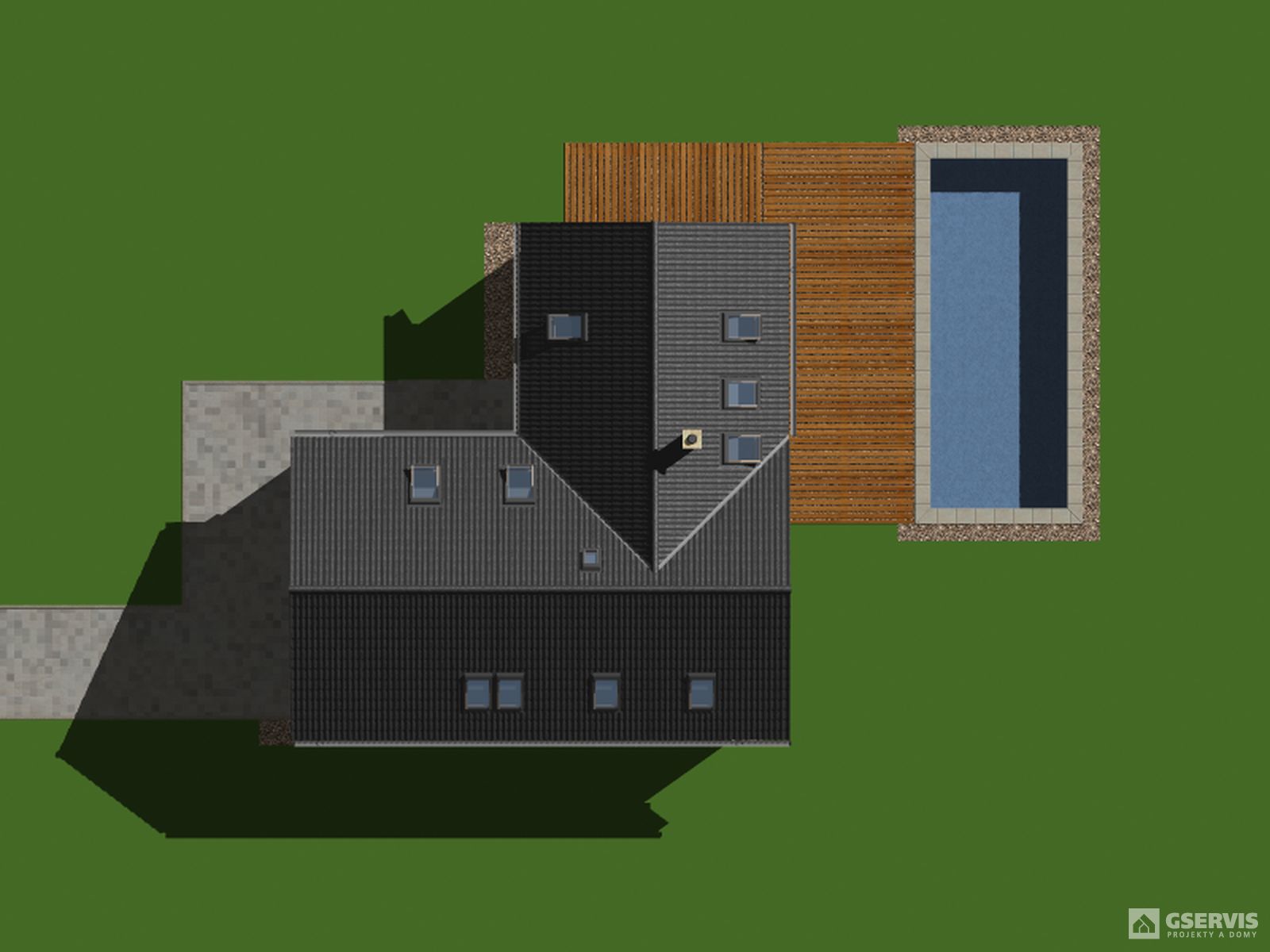 Projekt rodinného domu Flash | GSERVIS