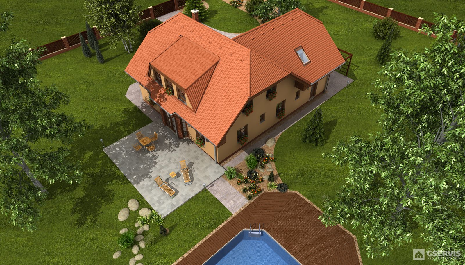 Projekt rodinného domu Tusco | GSERVIS