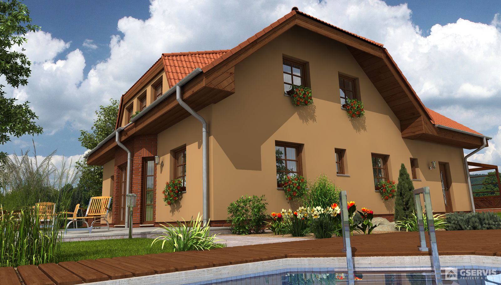 Projekt rodinného domu Tusco | GSERVIS